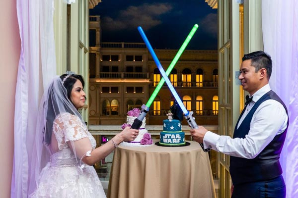 Traditional Jedi Wedding